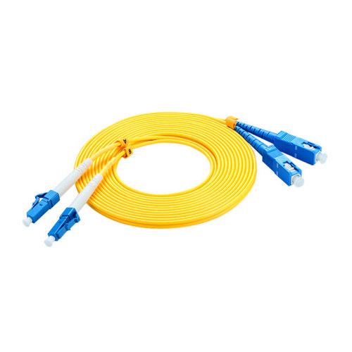 LC-SC Duplex Single Mode Optical Fiber Patch Cord Cable 2.0 – 1m 2m 3m ...