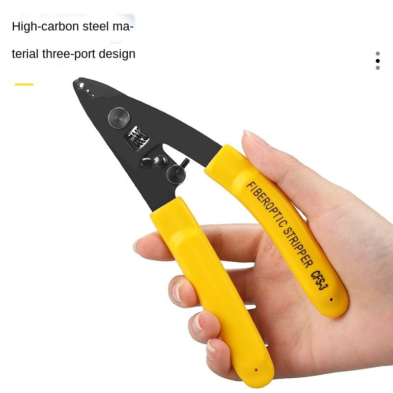 CFS-2 / CFS-3 Optical Stripper Pliers Wire Strippers 2 port 3 port for ...