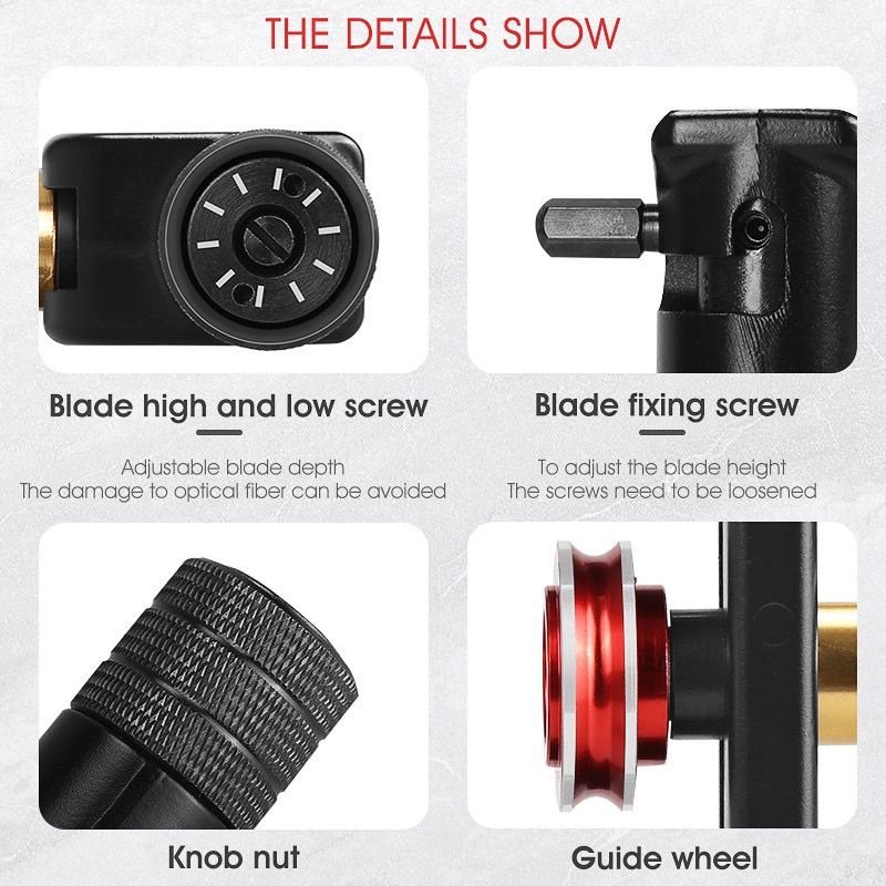 Armored Wire Stripper 4-10mm / 8-28mm Optical Cable Splitter Fiber ...