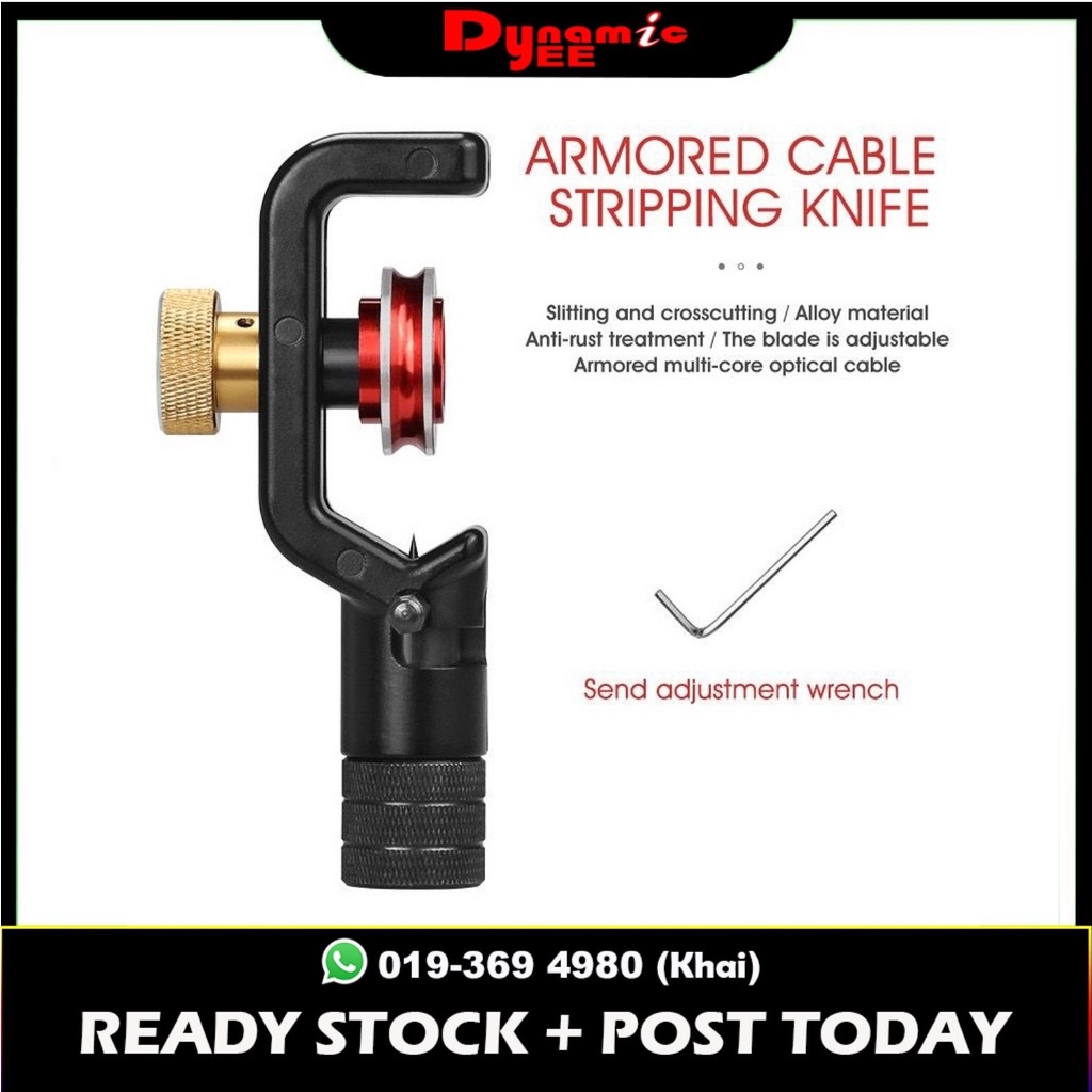 Armored Wire Stripper 4-10mm / 8-28mm Optical Cable Splitter Fiber ...