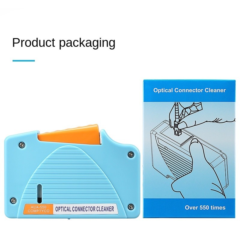 Optical Fiber Cleaning BoxAUA-550 Cassette Fiber Optic Jumper End Face ...