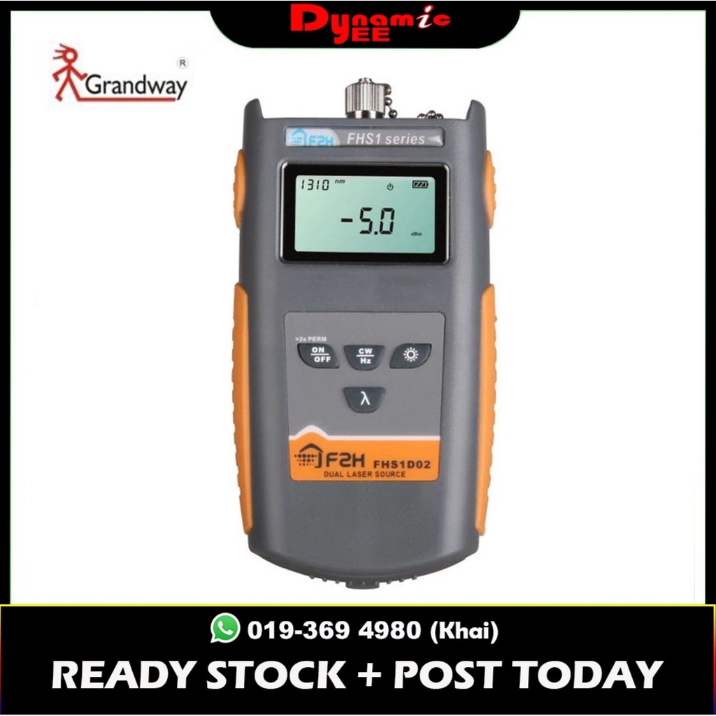 Grandway Light Source FHS1D02 1310nm / 1550nm OL301 | Dynamic EE Zone ...