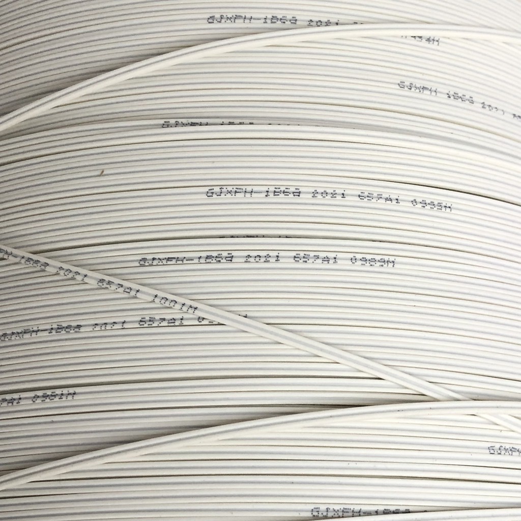 UG Drop Fiber (Blue Core)Indoor 1 Core Drop Fibre 1KM GJXFH-1B6a1 ...