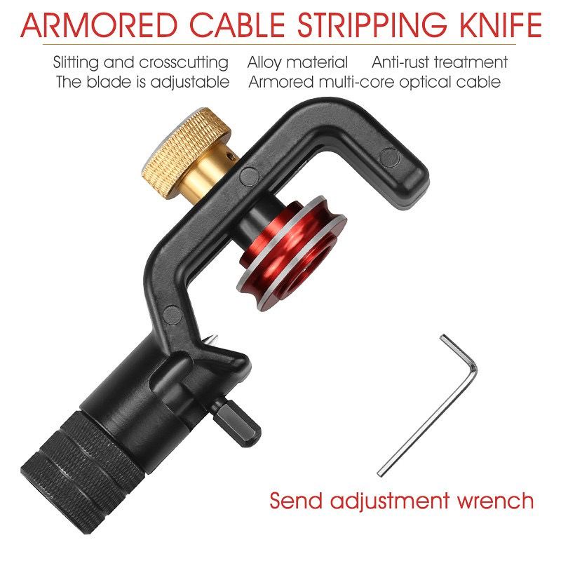 Armored Wire Stripper 4-10mm / 8-28mm Optical Cable Splitter Fiber ...