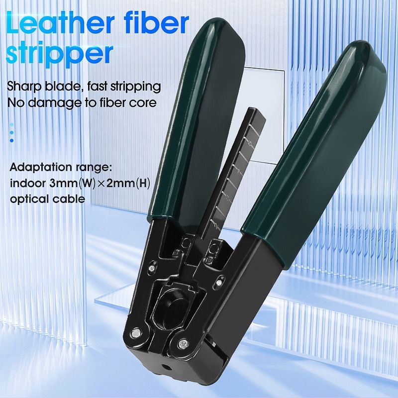 Stripper Pliers Wire Optical Cable Stripper Metal / Plastic Tool FTTH ...