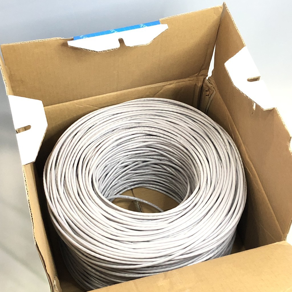 ANPUTP Cat5e / Cat6e Copper-Clad Silver Network Cable 4 Pair Unshielded ...