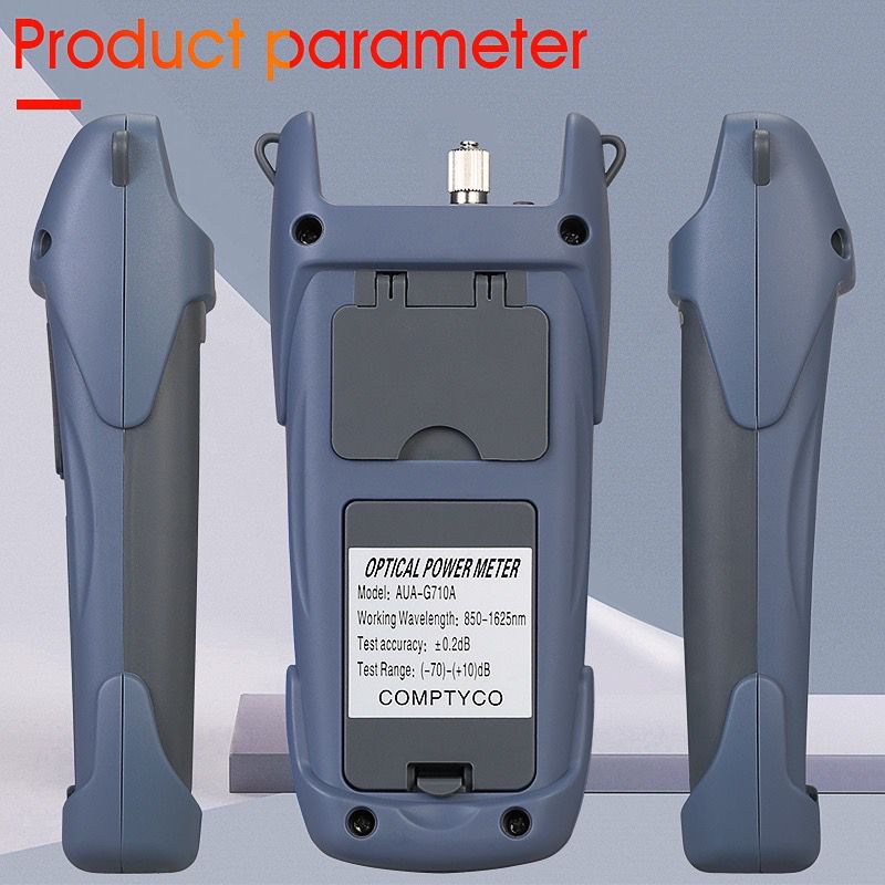 AUA-G710A Optical power meter 7 wavelength network cable tester FTTH ...