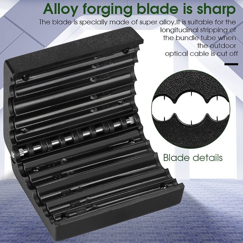 Fiber Cable Jacket Slitter Loose Tube Fiber Bundle Longitudinal Tube ...