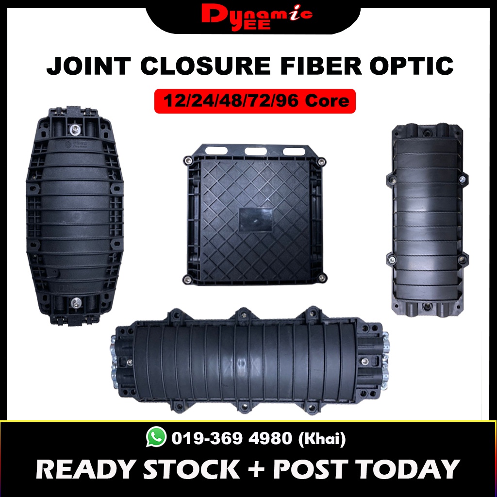 Optical Fiber Joint Closure Fiber Optic Splice Closure 12/24/48/72/96 ...