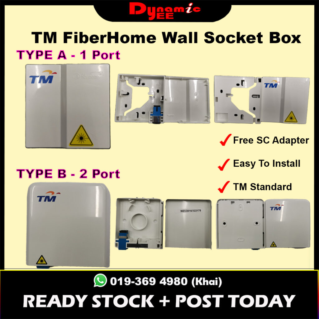Fiber Wall Socket – Dynamic EE Zone Sdn Bhd