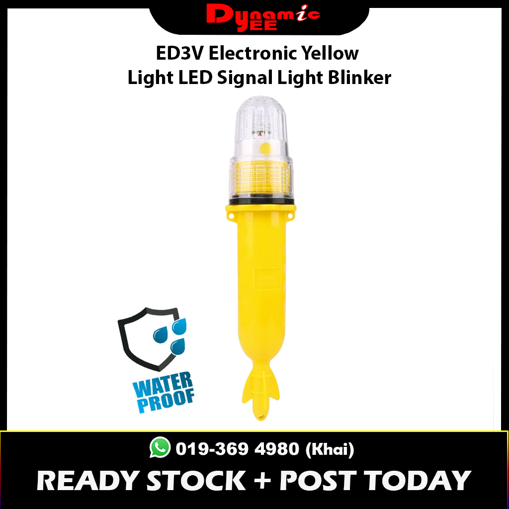 ED3V Electronic Yellow Light LED Signal Light Blinker – LB101 – Dynamic ... ED3V Electronic Yellow Light LED Signal Light Blinker – LB101 – Dynamic ...