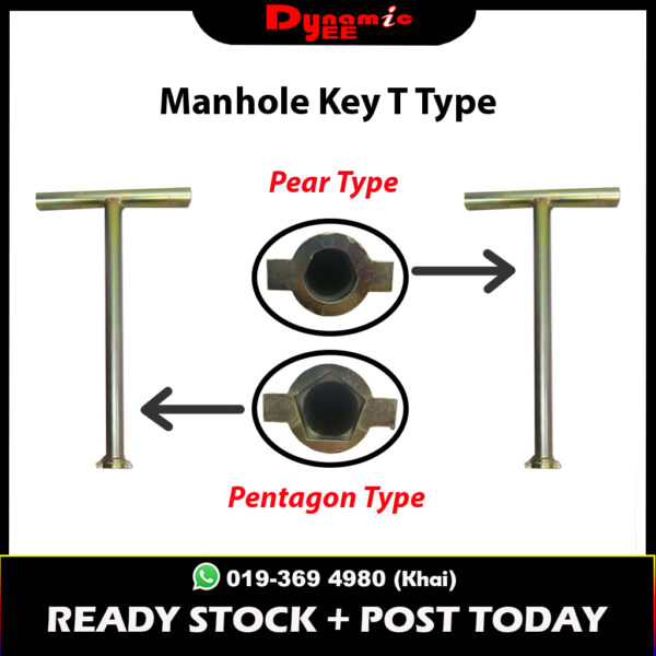 TM IWK Manhole Key T Type – MH601 – Dynamic EE Zone Sdn Bhd