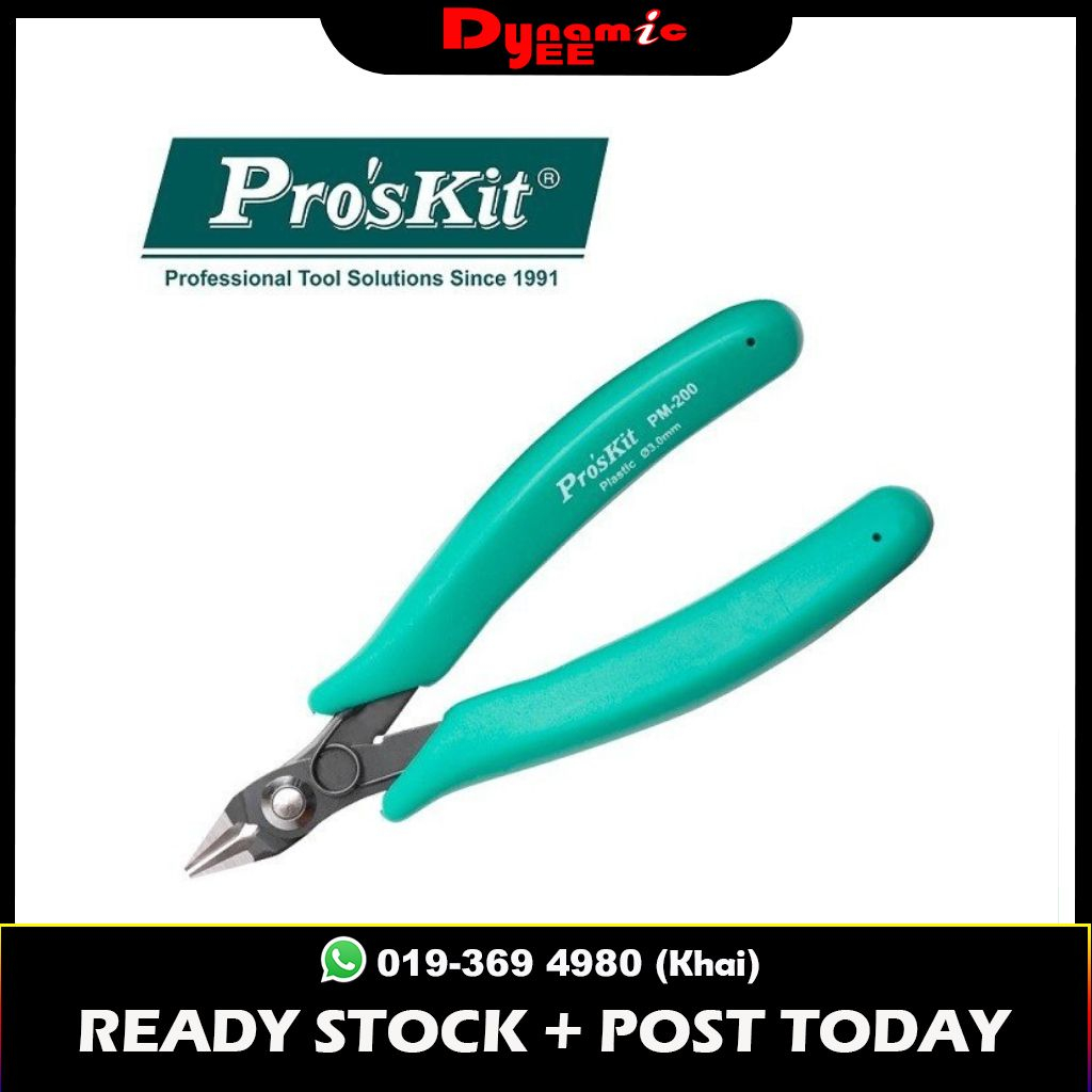 PRO’SKIT Plastic Modeler Side Cutter (137mm) PM-200 – Dynamic EE Zone ...