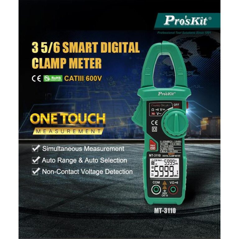 PRO'SKIT Smart Digital Clamp Meter MT-3110