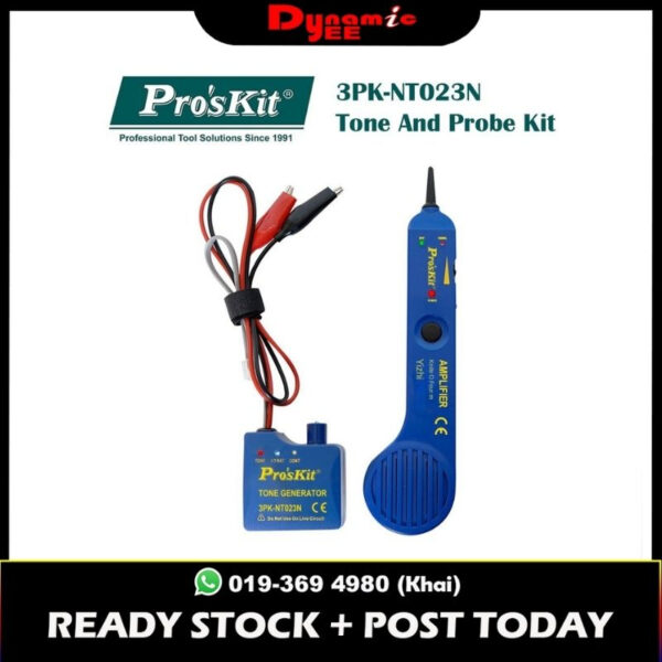 PRO’SKIT Tone and Probe Amplifier Kit Probe & Tone Generator 3PK-NT023N ...