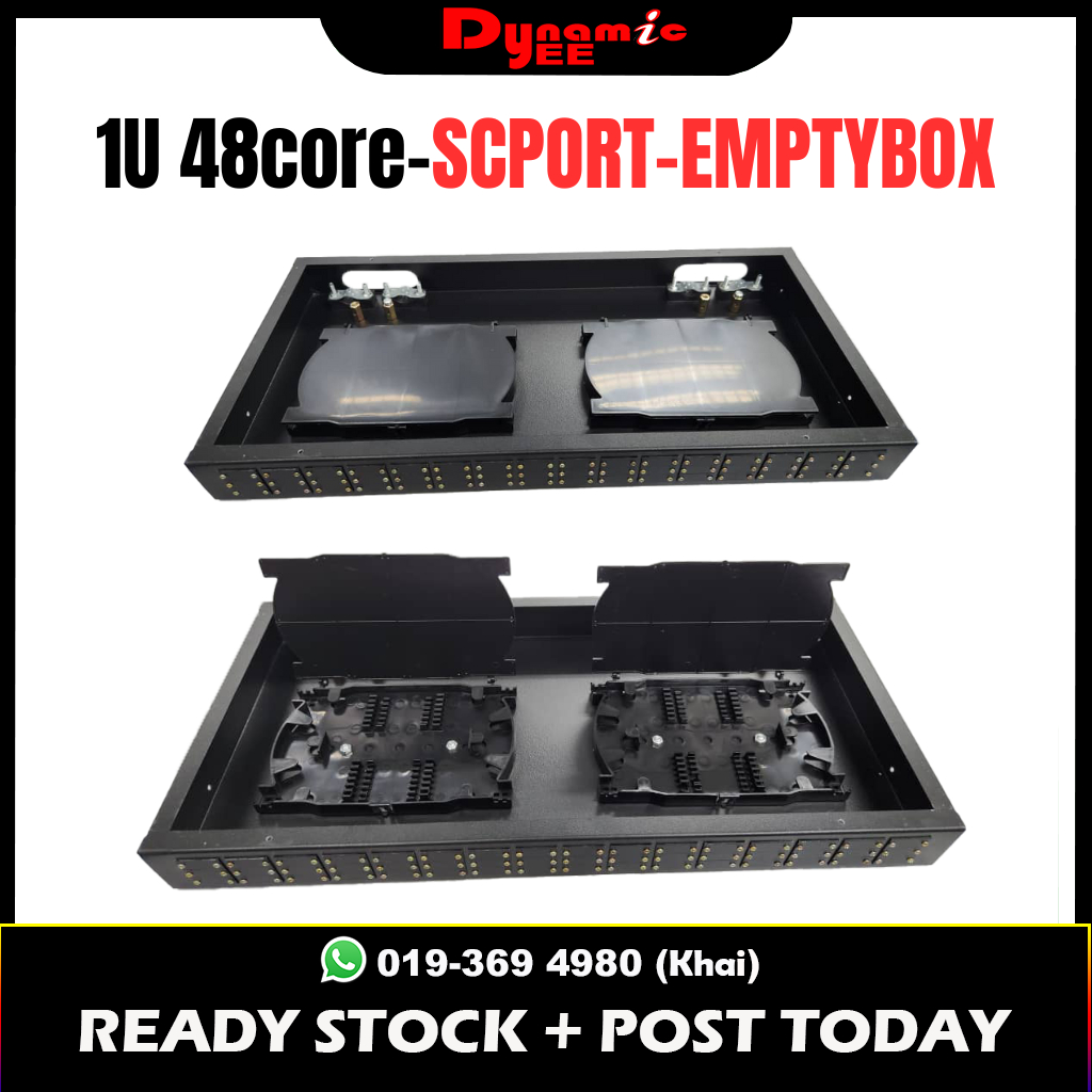 1U TERMINATION BOX SC PORT EMPTY BOX WITH ALL PORT SEAL TBR401 ...