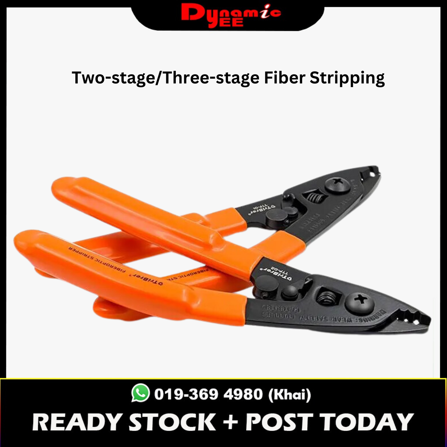 TRIBRER Fiber Optic Stripper 2 Port 3 Port FS201 – Dynamic EE Zone Sdn Bhd