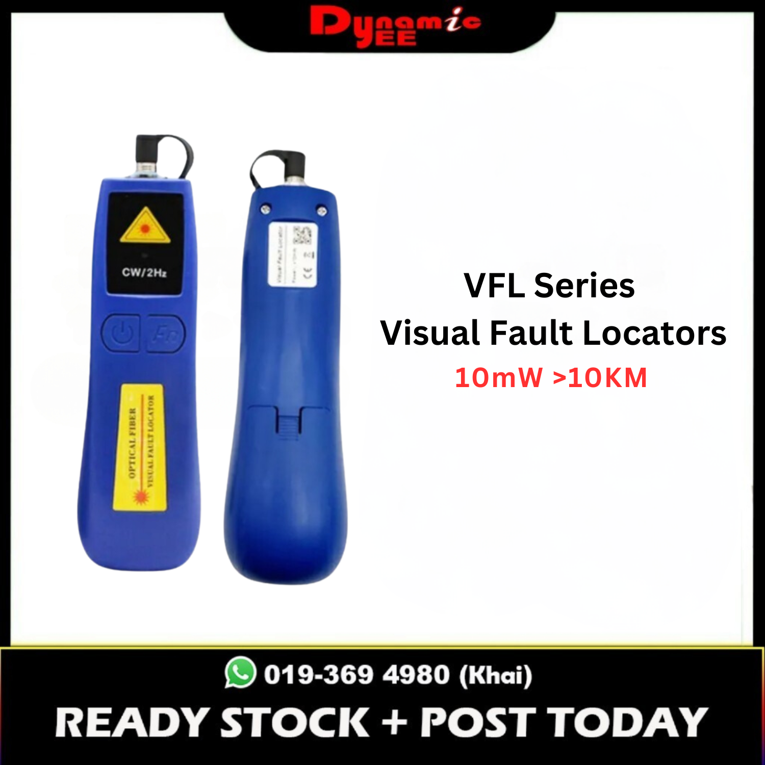 Mini Laser Pointer Red Light Source Visual Fault Locator 10mW ( VFL ...