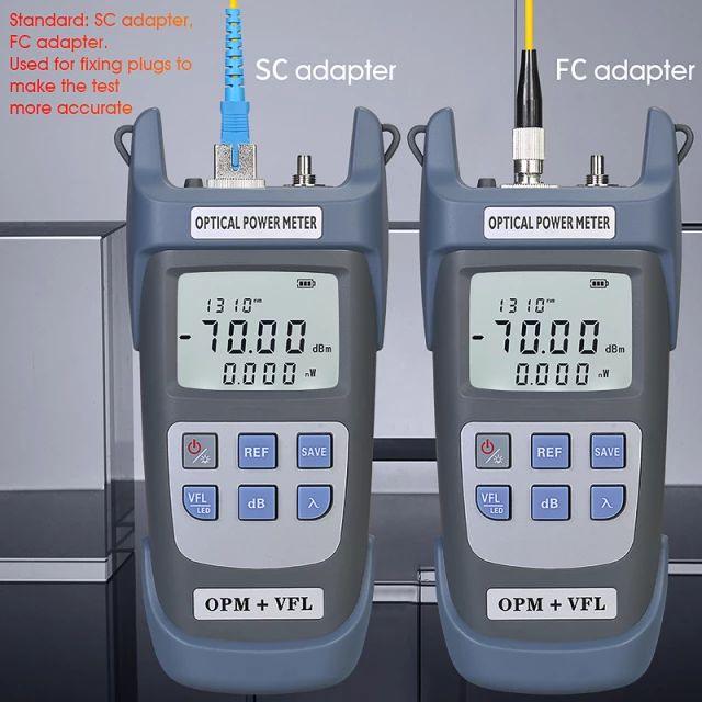AUA-G710B Optical Power Meter with Visual Fault Locator optical fiber ...