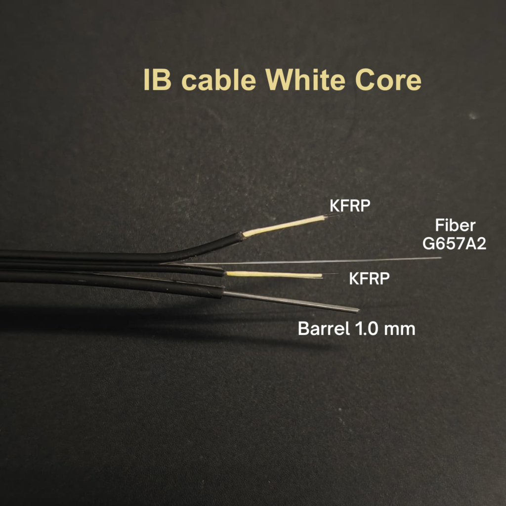 FTTH IB Drop Fiber Cable Outdoor 1 Core (KFRP) GJYXFCH IB101