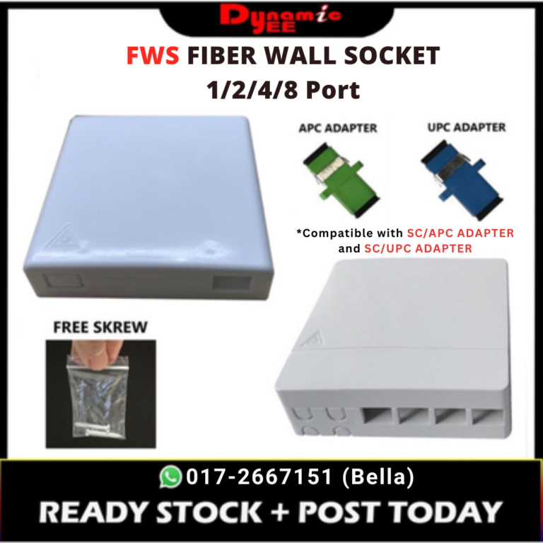 Fiber Wall Socket