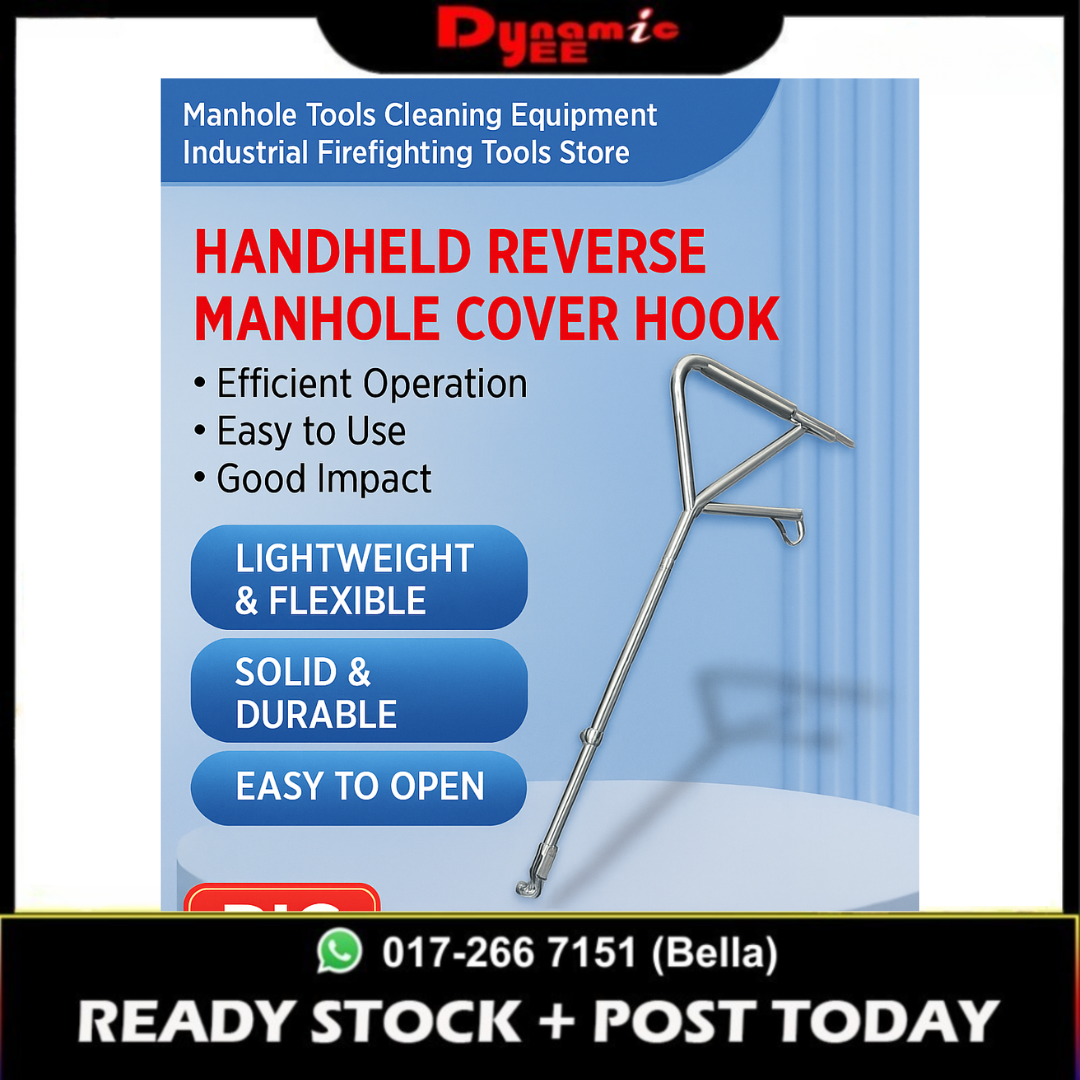 MANHOLE KEY HOOK WITH IMPACT TYPE | HEAVY-DUTY COVER LISTER FOR MANHOLE ...